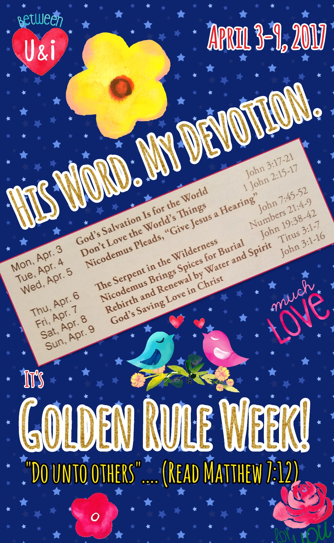 It’s Golden Rule Week – Trennie.com