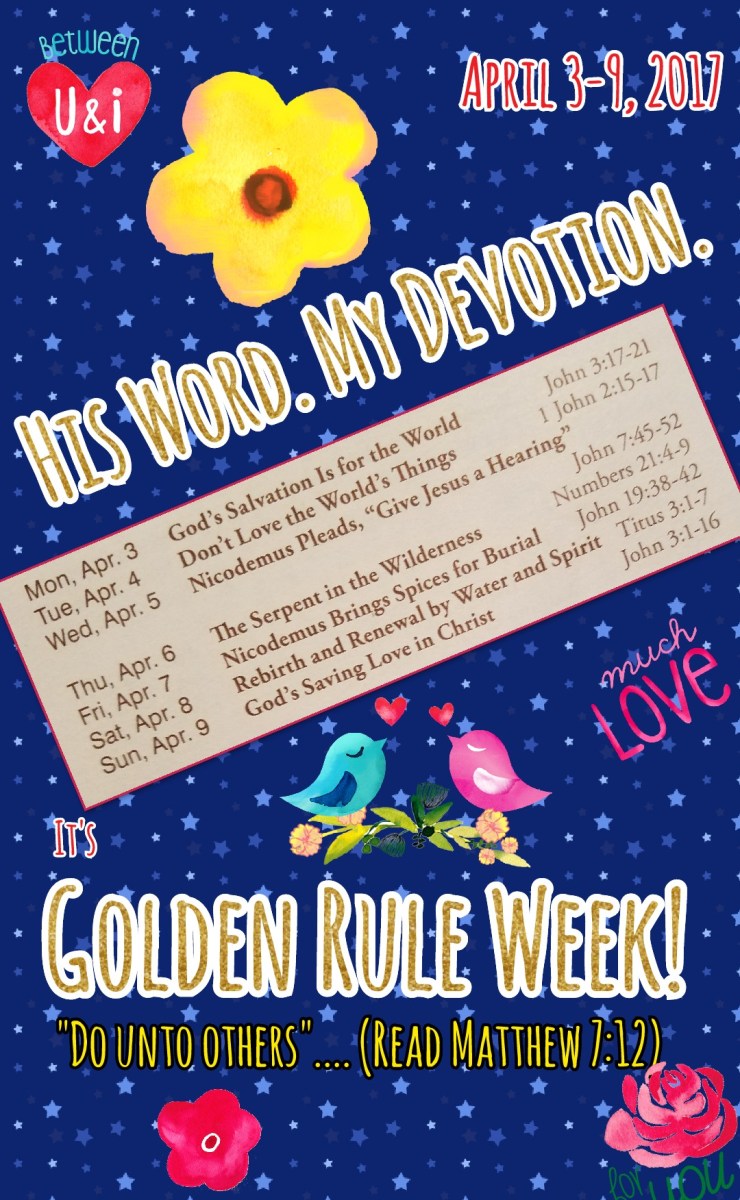 It’s Golden Rule Week – Trennie.com